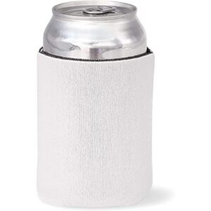 24 pack 12oz blank sublimation can cooler bottle hugger for soda, beer, beverages