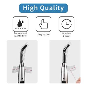 Dental Curing Light Lamp Cover Disposable LED Light Guide Sleeves 200PCS, Implant Protective Cure Covers for Curing Tips - Plastic Optic & Transparent Sheet