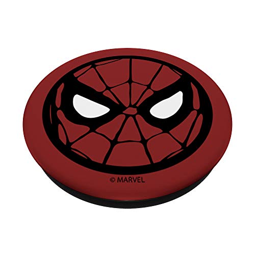 Marvel Spider-Man Circle Mask Kids PopSockets PopGrip: Swappable Grip for Phones & Tablets