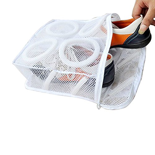 Yamalans 1PC Sneaker Tennis Boots Sports Shoes Mesh Laundry Washing Bags