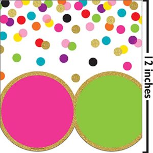 Teacher Created Resources Confetti Big Border