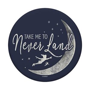 Disney Peter Pan Take Me To Neverland PopSockets PopGrip: Swappable Grip for Phones & Tablets