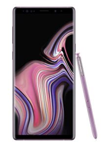 samsung galaxy note9 gsm unlocked cell phone 512gb phone - lavender purple