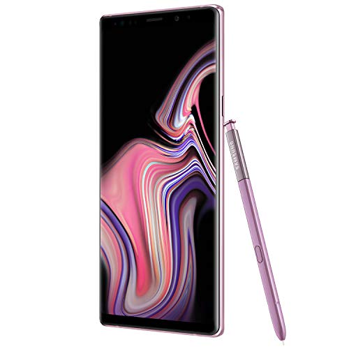 Samsung Galaxy Note 9 Factory Unlocked Phone with 6.4" Screen and 128GB (U.S. Warranty), Lavender Purple