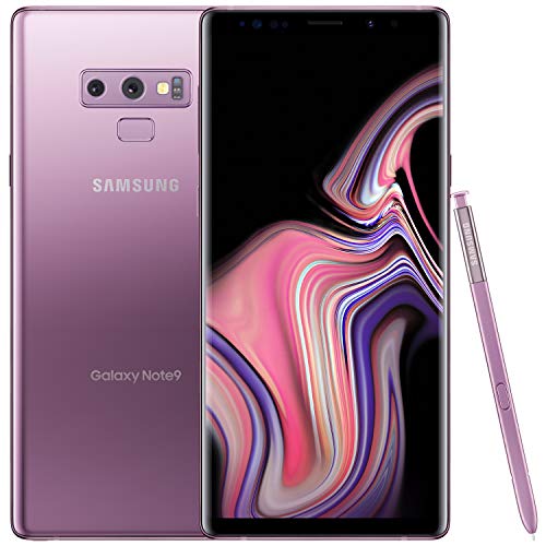 Samsung Galaxy Note 9 Factory Unlocked Phone with 6.4" Screen and 128GB (U.S. Warranty), Lavender Purple