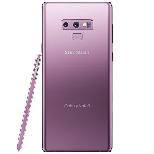 Samsung Galaxy Note 9 Factory Unlocked Phone with 6.4" Screen and 128GB (U.S. Warranty), Lavender Purple