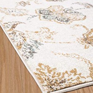 United Weavers Bridges Via Vicosa Linen 10x13 9'10" X 13'2" Area Rug, 9' 10" x 13' 2" (Model: 3001 00197 1013)