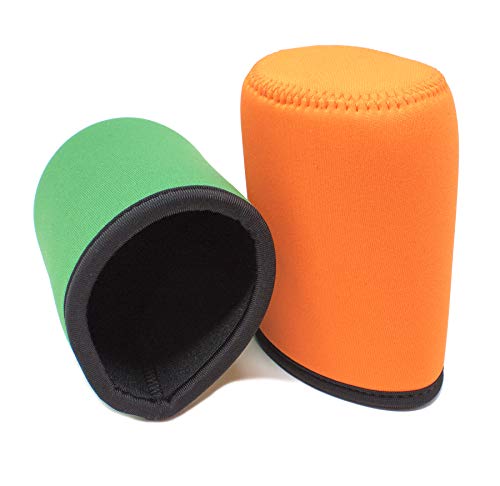 TahoeBay Premium Can Sleeves - 5mm Thick Neoprene Beer Coolies for Cans - Blank Drink Coolers (Multicolor)