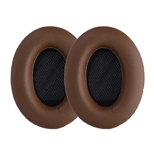 kwmobile Ear Pads Compatible with Bose Quietcomfort Earpads - 2X Replacement for Headphones - Dark Brown