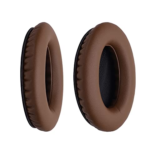 kwmobile Ear Pads Compatible with Bose Quietcomfort Earpads - 2X Replacement for Headphones - Dark Brown