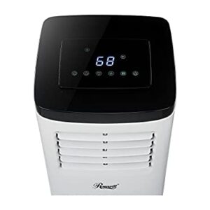 Rosewill Portable Air Conditioner 7000 BTU, AC Fan & Dehumidifier 3-in-1 Cool/Fan/Dehumidify w/Remote Control, Quiet Energy Efficient Self Evaporation AC Unit for Single Room Use, RHPA-18001,White