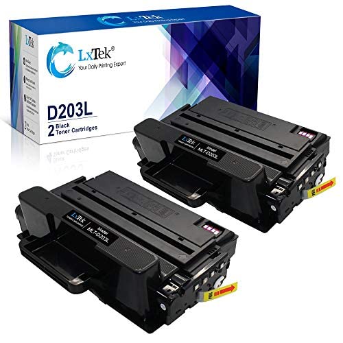 LxTek Compatible Toner Cartridge Replacement for Samsung 203 203L MLT-D203L to use with ProXpress SL-M4020ND SL-M4070FR SL-M3320ND SL-M3870FW SL-M3370FD SL-M3820DW Printer (2 Black, High Yield)