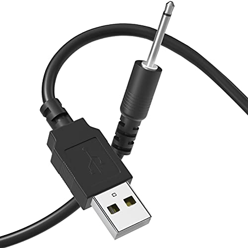 SCOVEE 3ft Replacement DC Charging Cable,2.5mm Charger Cord,USB DC Charger,USB to DC 2.5mm Fast Charger Cord Adapter