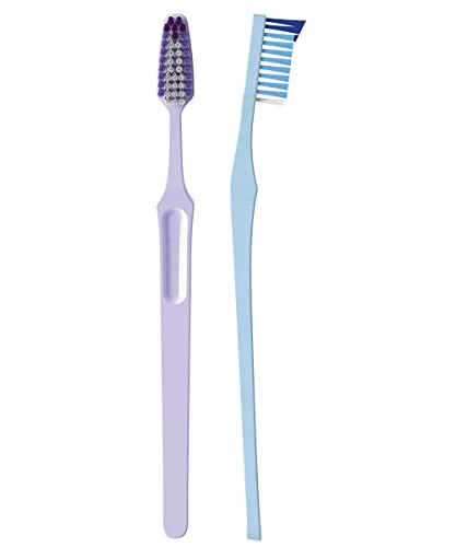 Reach Crystal Clean Toothbrush, Firm, Assorted Colors (Pack of 18)