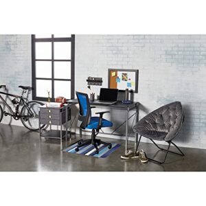 Brenton Studio® Radley Mesh Low-Back Task Chair, Blue/Black