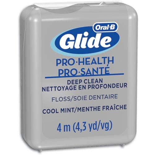 Glide Oral-B Pro-Health Original Floss, Small Size 4 Meters (4.3 Yards) - Pack of 12