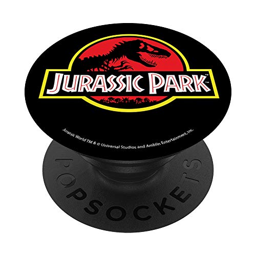 Jurassic Park Classic Original Logo PopSockets PopGrip: Swappable Grip for Phones & Tablets