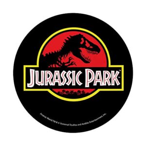 Jurassic Park Classic Original Logo PopSockets PopGrip: Swappable Grip for Phones & Tablets