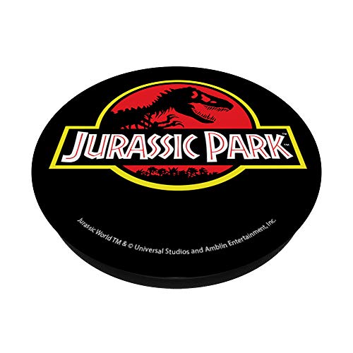 Jurassic Park Classic Original Logo PopSockets PopGrip: Swappable Grip for Phones & Tablets