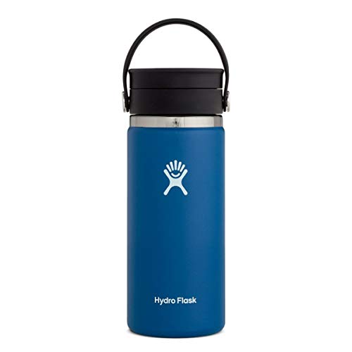 Hydro Flask Wide Mouth Flex Sip Lid Bottle - Stainless Steel Reusable Water Bottle - Vacuum Insulated, Dishwasher Safe, BPA-Free, Non-Toxic