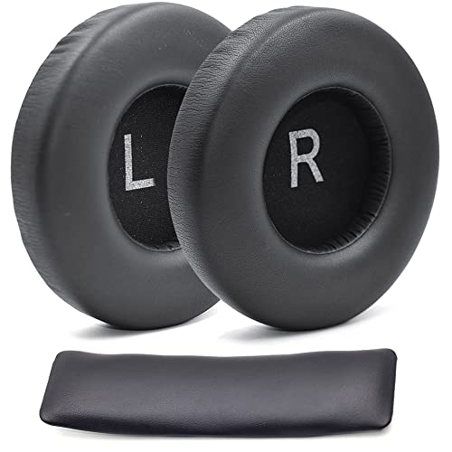 k550 Ear Pads - defean Replacement Headband and Ear Pads Foam Ear Cushion Pillow Parts Cover Compatible with Akg k550 k551 k553 k 550 551 Headphones (Ear Pads+Headband)