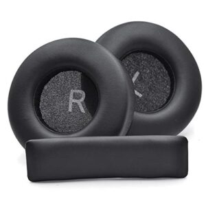 k550 Ear Pads - defean Replacement Headband and Ear Pads Foam Ear Cushion Pillow Parts Cover Compatible with Akg k550 k551 k553 k 550 551 Headphones (Ear Pads+Headband)