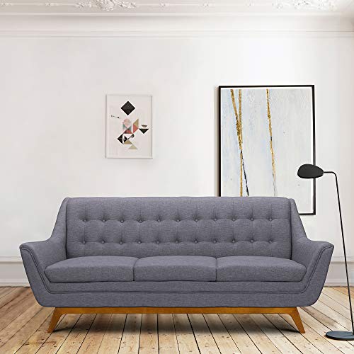 Armen Living Janson Sofa, Dark Gray