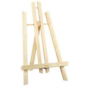 sorillo brands 14 inch a frame wooden easel (14 inch, wood - 1 easel)