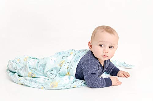 Alphabetz Alphabetz Premium, Soft Baby Boy Blanket, Blue Elephants, 2 Ply Extreme Softness and Comfort