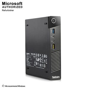 lenovo ThinkCentre M93P Tiny Mini Business Desktop Computer, Intel Dual-Core i5-4570T Processor up to 3.60 GHz, 8GB RAM, 240GB SSD, WiFi, Windows 10 Pro (Renewed)