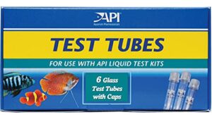 api replacement test tubes for aquarium test kits 6 pack bundle