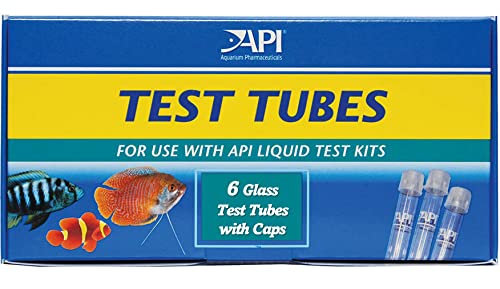 API Replacement Test Tubes for Aquarium Test Kits 6 Pack Bundle