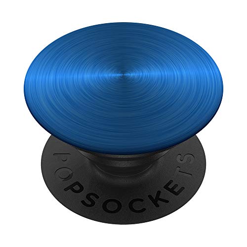 Light Blue Circular Pattern PopSockets PopGrip: Swappable Grip for Phones & Tablets