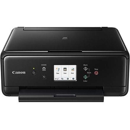 Canon PIXMA TS6220 Wireless All In One Photo Printer with Copier, Scanner and Mobile Printing, Black, Works with Alexa