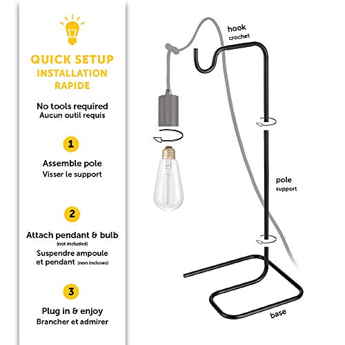 Pendant Lght Table Stand