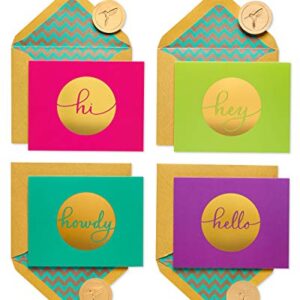 Papyrus Blank Cards with Envelopes, Hello (20-Count)