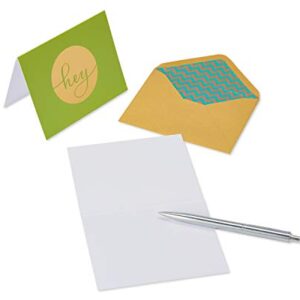 Papyrus Blank Cards with Envelopes, Hello (20-Count)