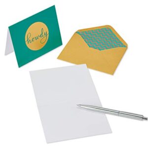 Papyrus Blank Cards with Envelopes, Hello (20-Count)