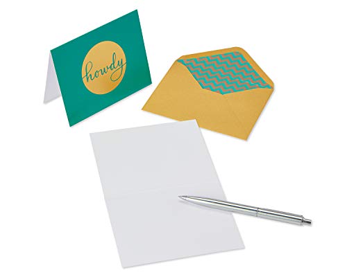 Papyrus Blank Cards with Envelopes, Hello (20-Count)