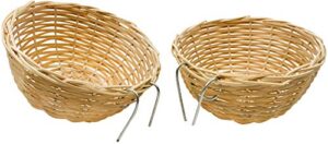 kaytee nature's nest natural bamboo, canary 2 pack