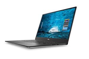 dell xps 9570 laptop, 15.6in uhd (3840 x 2160) infinityedge touch 8th gen intel core i7-8750h 16gb ram 512gb ssd geforce gtx 1050ti fingerprint reader windows 10 pro, silver (renewed)