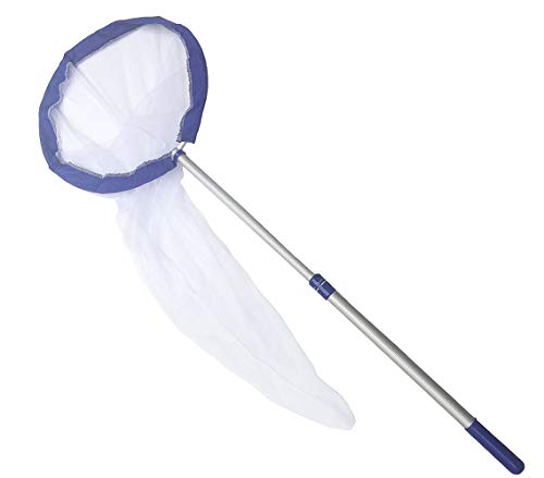 Butterfly Net Telescopic Students and Adults Insect Net with Telescoping Aluminum Handle Extendable 32" Inch