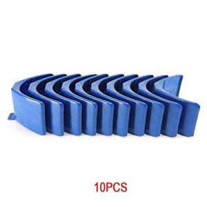 LVOERTUIG 10pcs Pigeon Stand Dove Rest Stand Pigeon Perch Roost Frame Grill Dwelling Pigeon Perches Roost Bird Supplies Accessories(Blue)