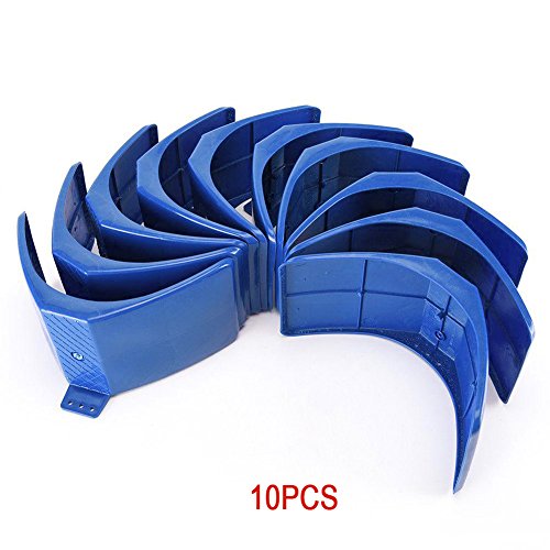 LVOERTUIG 10pcs Pigeon Stand Dove Rest Stand Pigeon Perch Roost Frame Grill Dwelling Pigeon Perches Roost Bird Supplies Accessories(Blue)