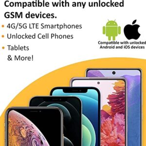 SpeedTalk Mobile $5 Prepaid Wireless Pay Go Plan for Smartphones & Cellphones | 5G 4G LTE | 100 Talk, 100 Text, 100 MB Data |Triple Cut (Mini,Micro,Nano) Sim Card | No Contract | 30 Day Service