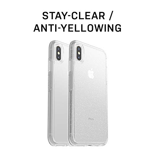 OtterBox iPhone XR Symmetry Series Case - CLEAR, ultra-sleek, wireless charging compatible, raised edges protect camera & screen