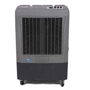 hessaire mc37m indoor or outdoor portable oscillating evaporative swamp air cooler for 950 square feet of space with water reservoir