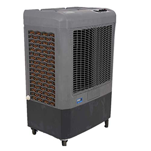 Hessaire MC37M Indoor or Outdoor Portable Oscillating Evaporative Swamp Air Cooler for 950 Square Feet of Space with Water Reservoir