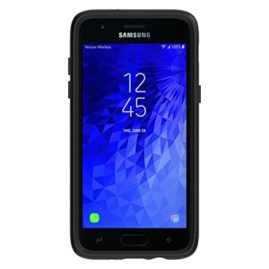 OtterBox Symmetry Series Case for Samsung Galaxy J3/J3 (2018)/J3 V 3rd gen/J3 3rd gen/Amp Prime 3/J3 Star - Retail Packaging - Black