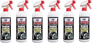 lucas oil 10513 slick mist tire and trim shine, 24 oz. (case of 6)